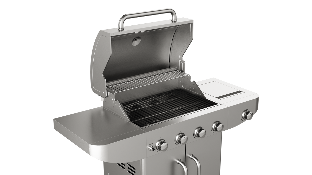 GRILL BARBECUE ME GAZ TEKA BBQ 3100 G BK – Electromagic