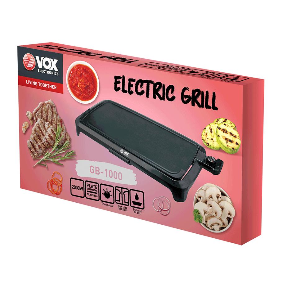 GRIL ELEKTRIKE GB1000 – Electromagic